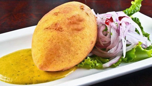 Gastronomy Peruvian: papa rellena