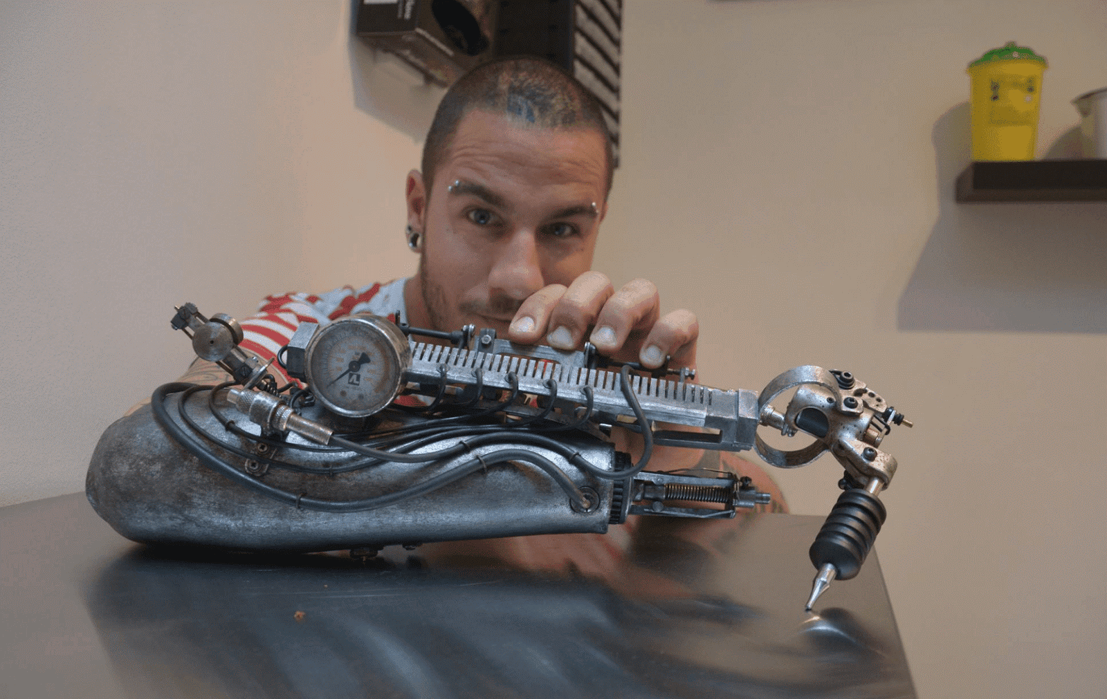 Konami built the ultimate prosthetic arm for this gamer, and it has a ...