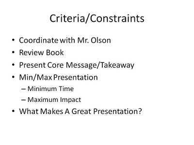 Creative Problem Solvers: December 2011