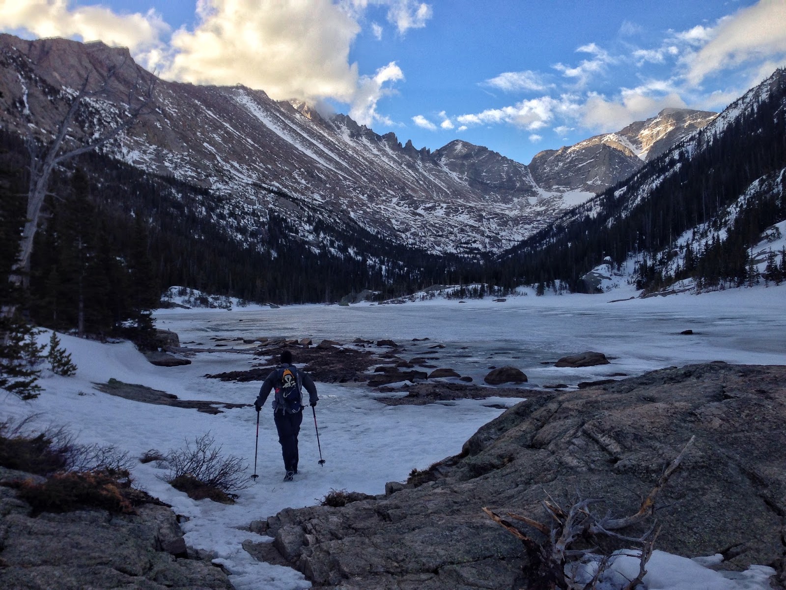 It's a Big Sky: Longs Peak Project (April) -- The Trough