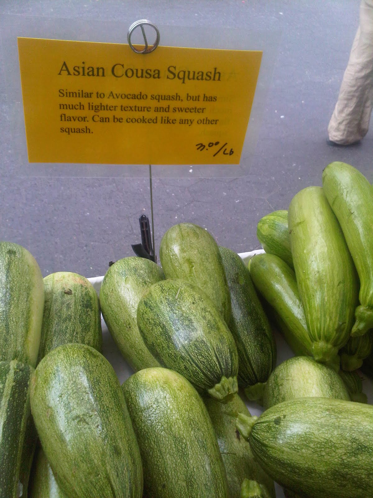 A Hint of Greens: Farmer's Market - Part IV