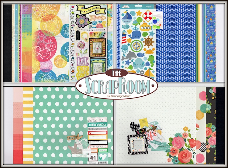 The ScrapRoom Blog: Doodlebug "Anchors Aweigh" Page Kit & Layouts Reveal