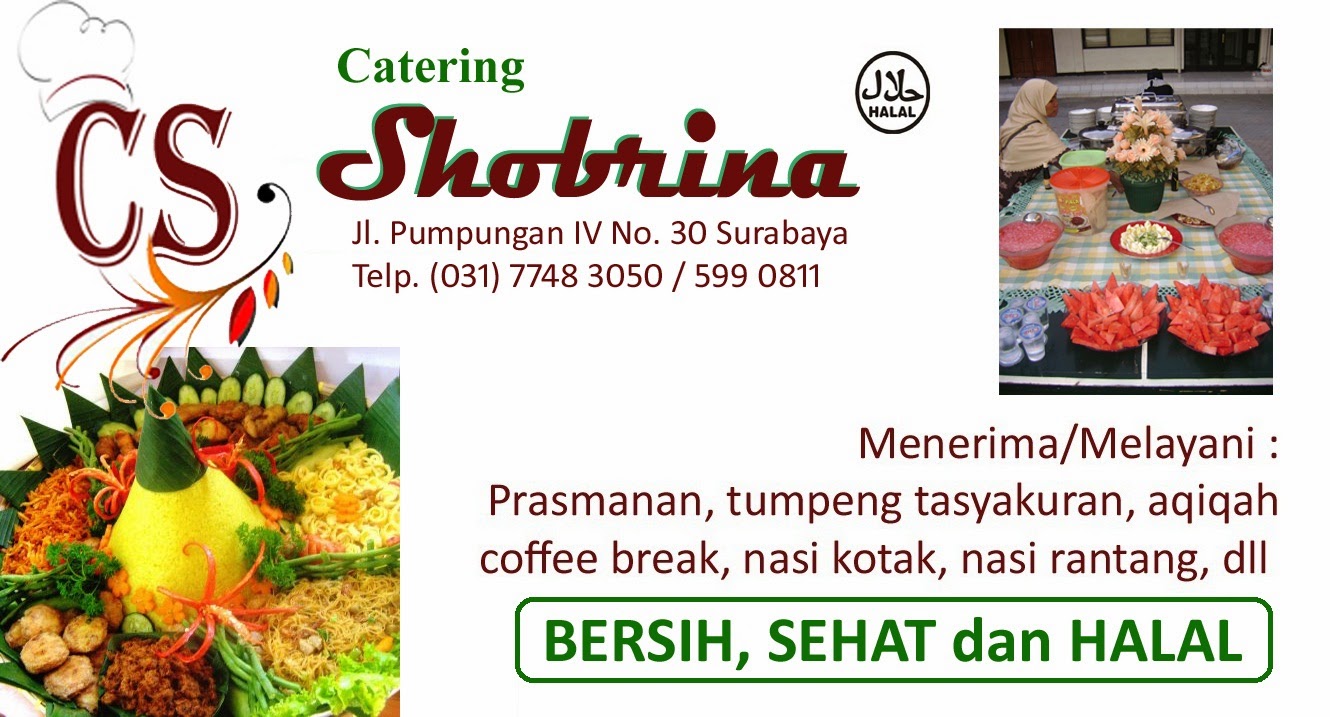 26+ Contoh Stiker Nama Catering, Istimewa!
