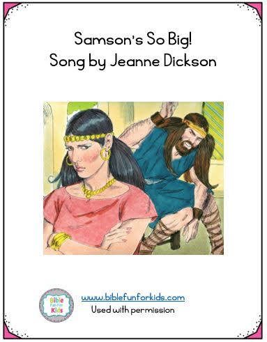 Samson Songs & Ideas | Bible Fun For Kids