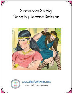 Samson Songs & Ideas | Bible Fun For Kids