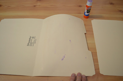 Bouquet of Sharpened Pencils : How to Make Pocket FIle Folders