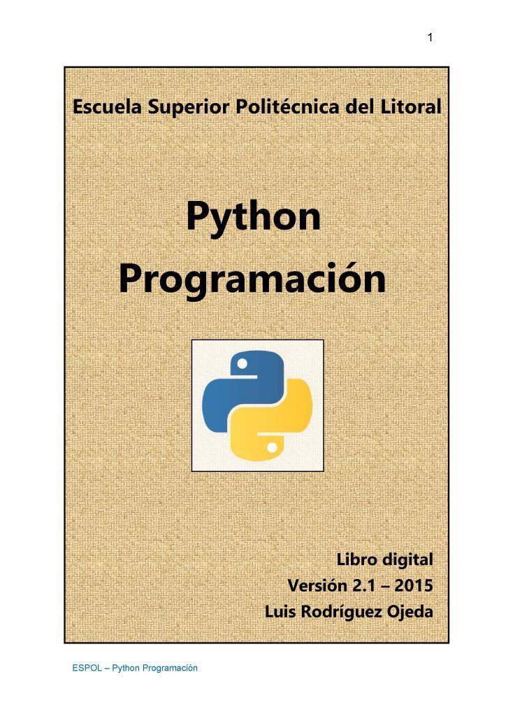 Python programación – Luis Rodríguez Ojeda | FreeLibros