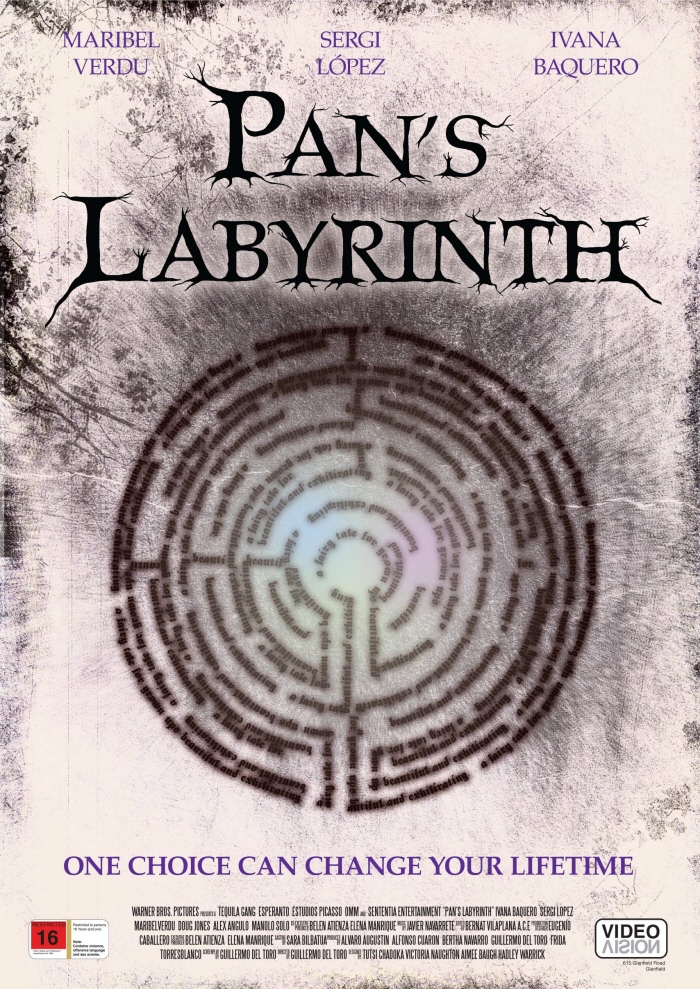 The Geeky Nerfherder: Movie Poster Art: Pan's Labyrinth (2006)