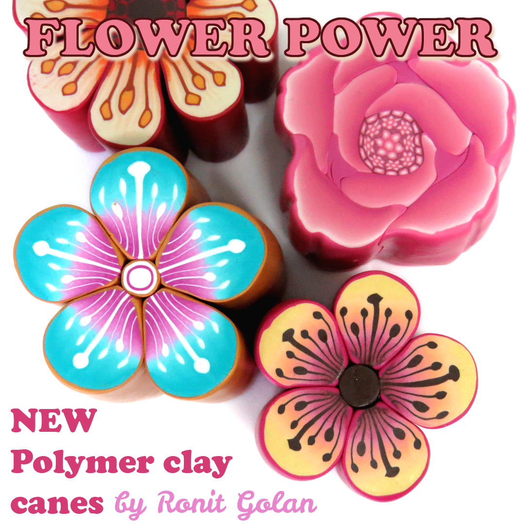 Ronit Golan - Polymer Clay Joy - Inspire to Create: Flower Power - NEW ...