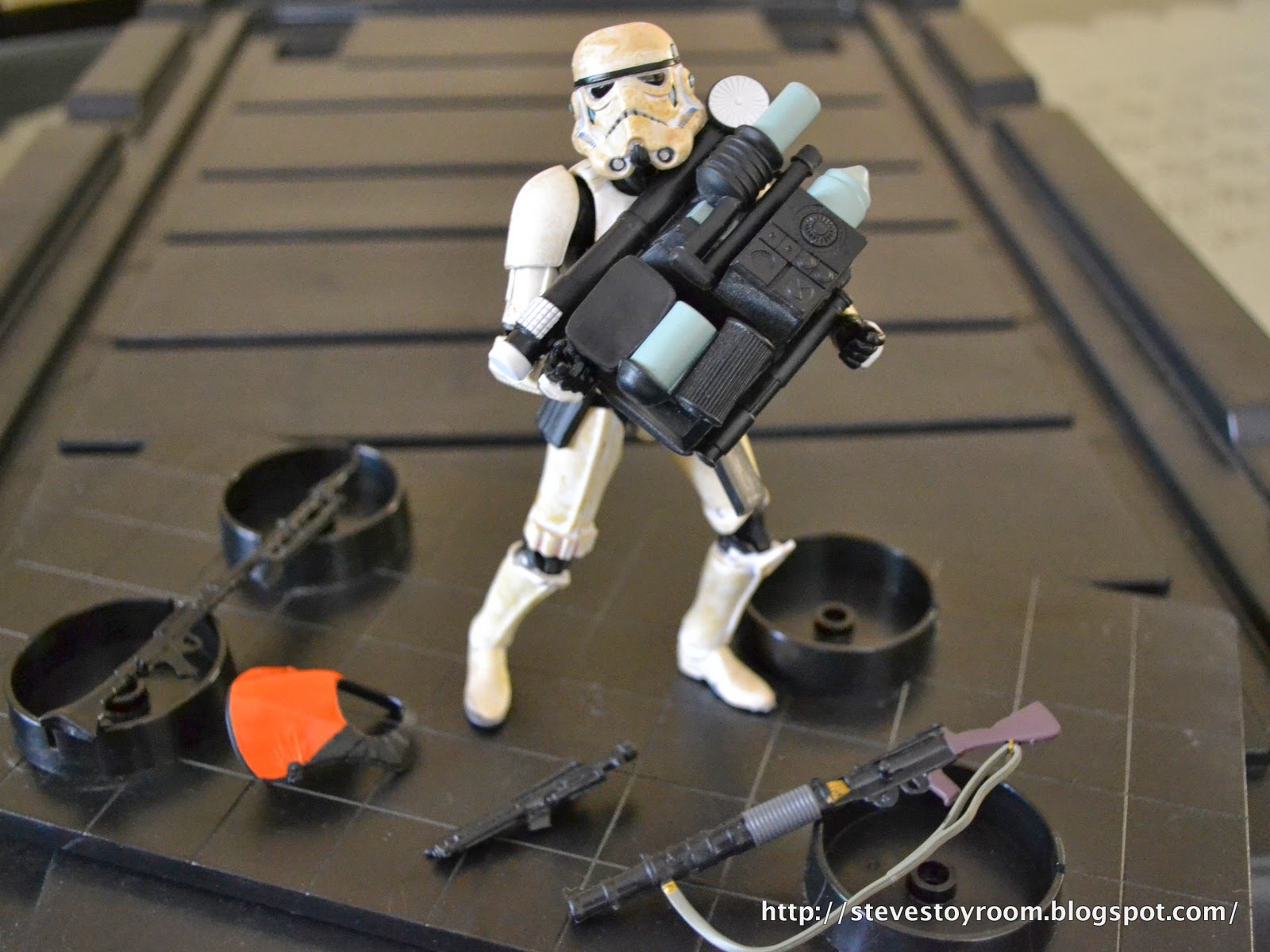 Steve's Toy Room: Sandtrooper 6" Star Wars Black Series from Hasbro