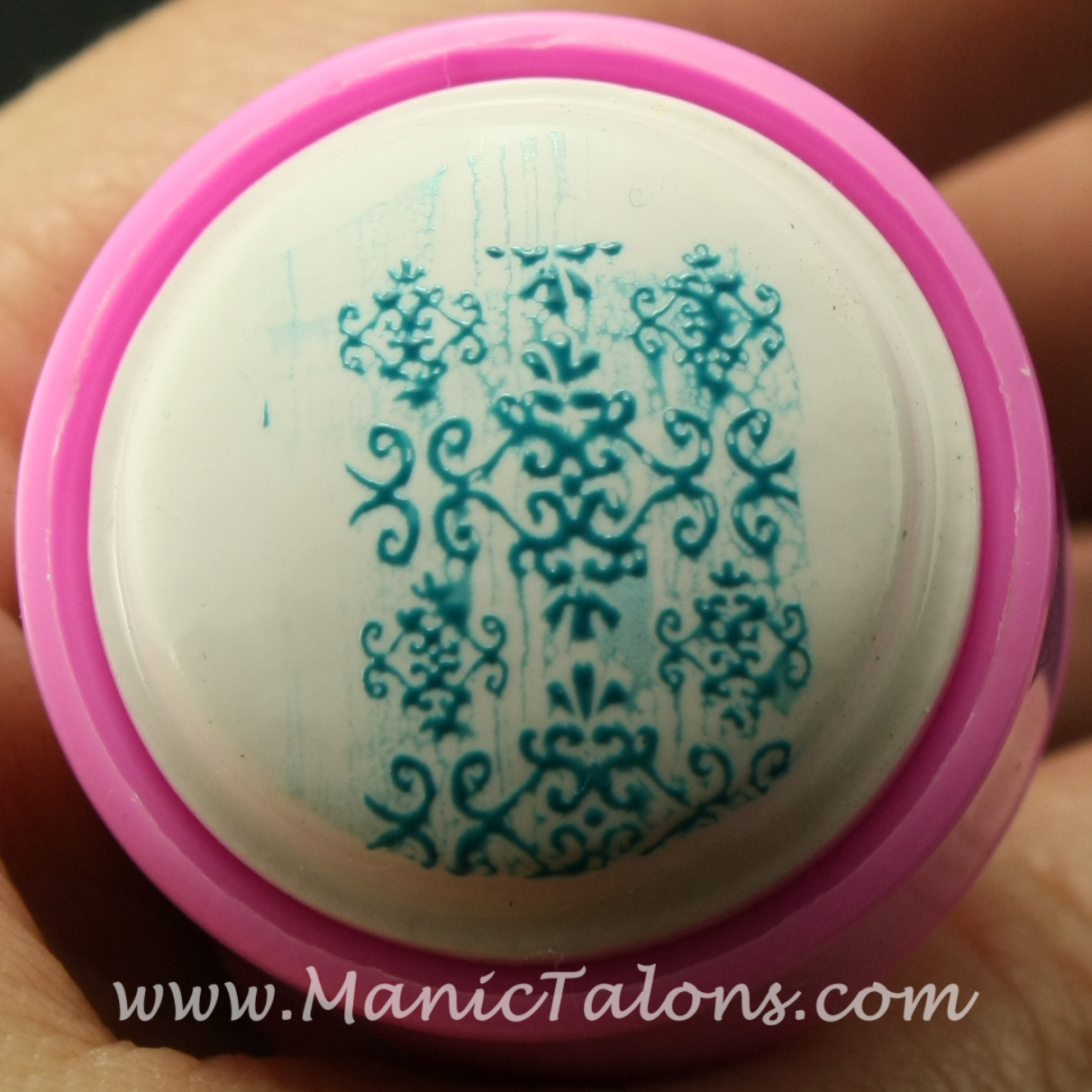 Manic Talons Nail Design: An Experiment: Can You Stamp With Gel Polish?