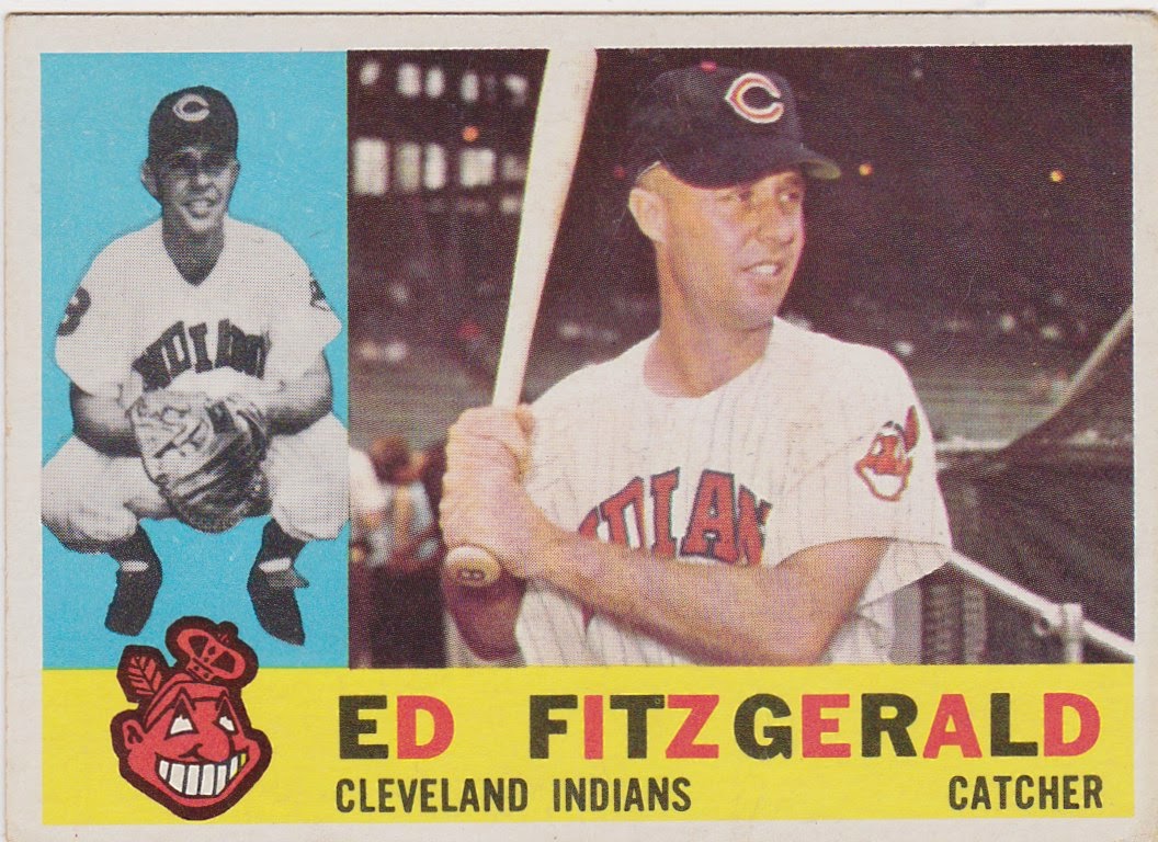 Horizontal Heroes: The 1960 Topps Set: #423 Ed Fitz Gerald