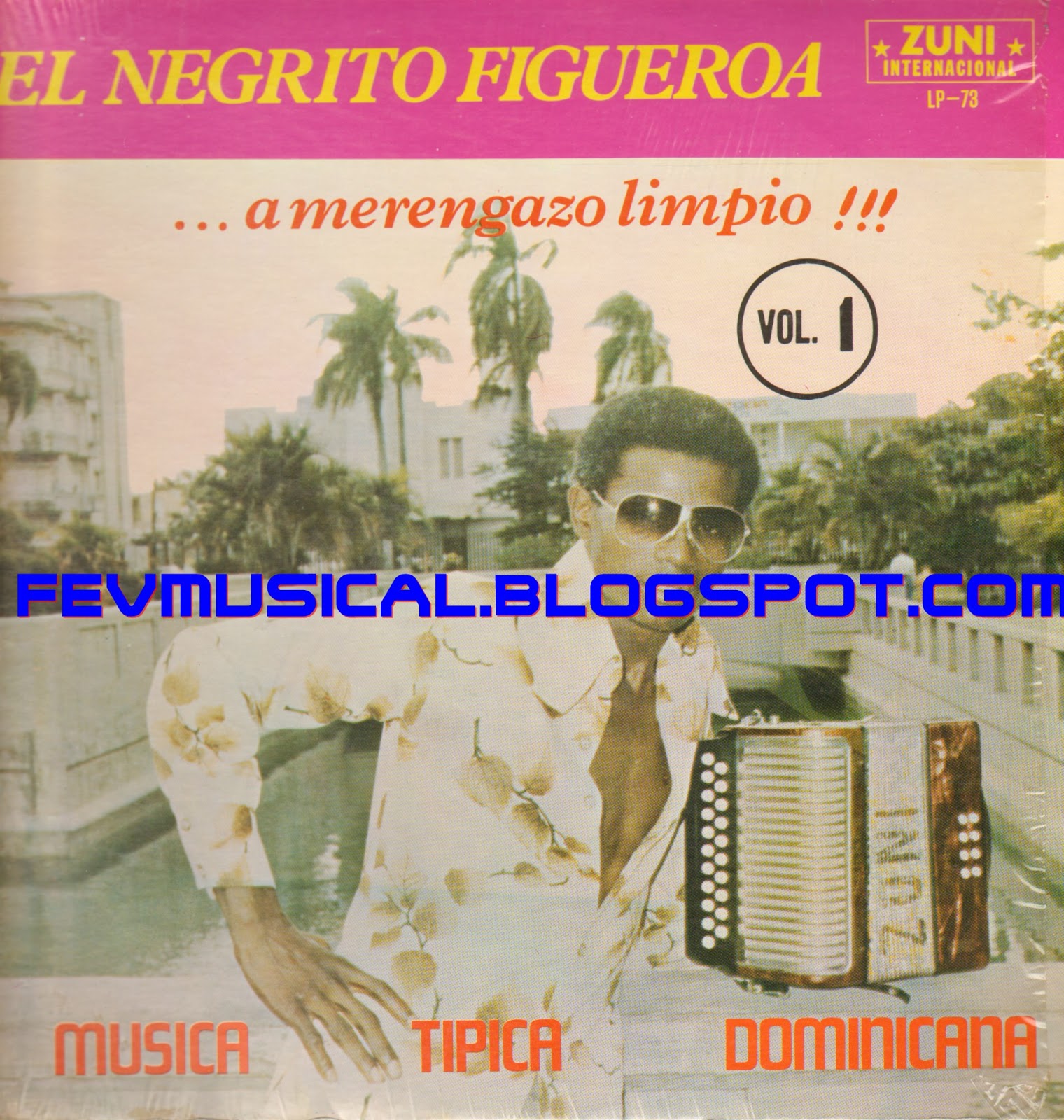 FEV MUSICAL: 1970's - El Negrito Figueroa - A Merengazo Limpio (Zuni)