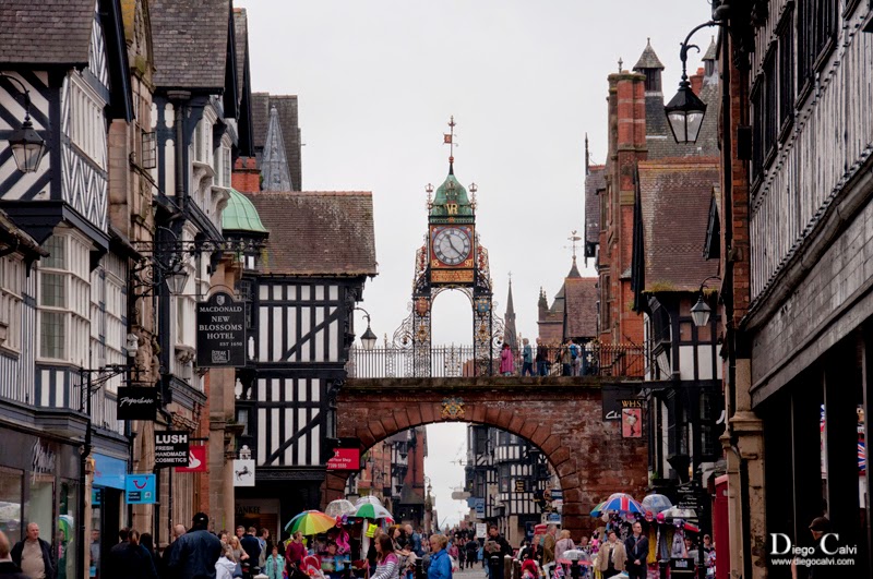 Ciudad Medieval de Chester, Inglaterra : Apuntes de viaje