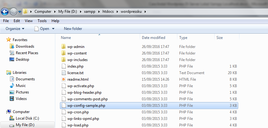 Cara Instal Wordpress Di Server Lokal Xampp Localhost Lengkap Dengan ...
