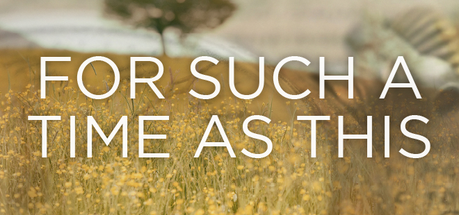 Challenging Thoughts for Changing Times: For Such a Time as This