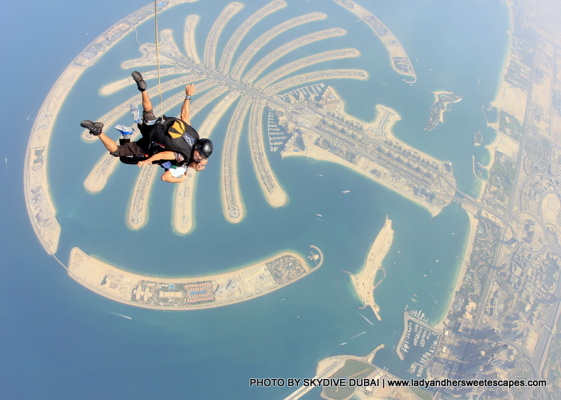 Skydive Dubai: Extreme Adventure over The Palm | Lady & her Sweet Escapes