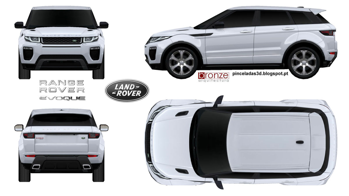 3D Strokes: Stroke 148 - Range Rover Evoque