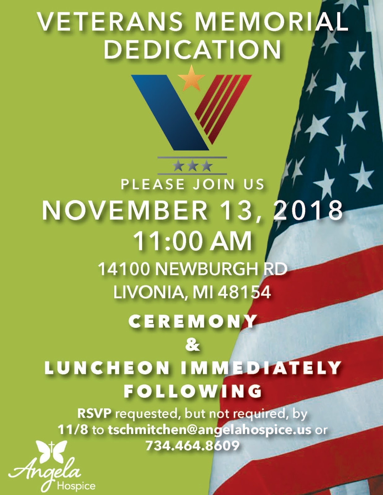 Veterans Memorial Dedication, Nov. 13