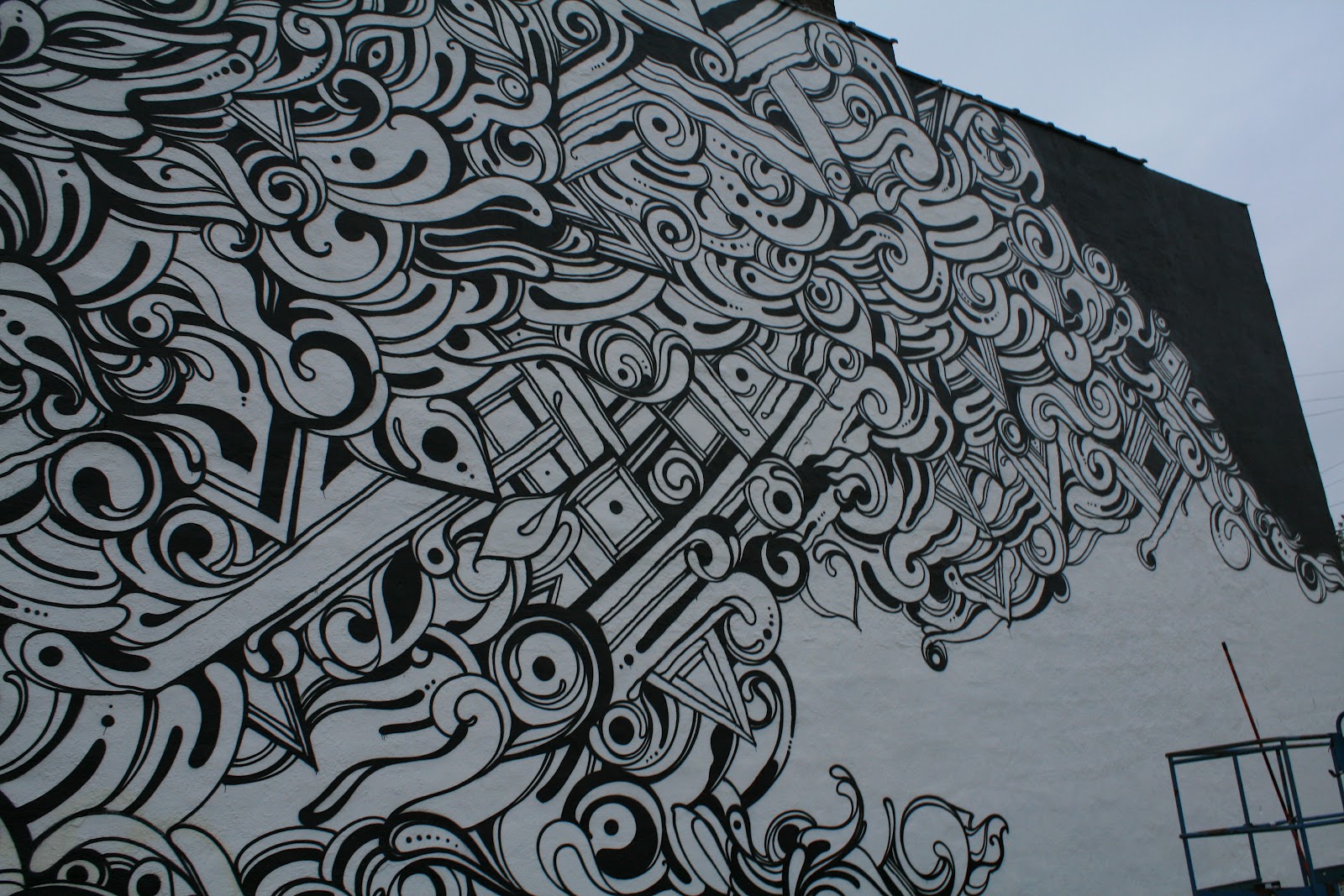 INSIDE THE ROCK POSTER FRAME BLOG: Reyes78 Mural for The Detroit ...