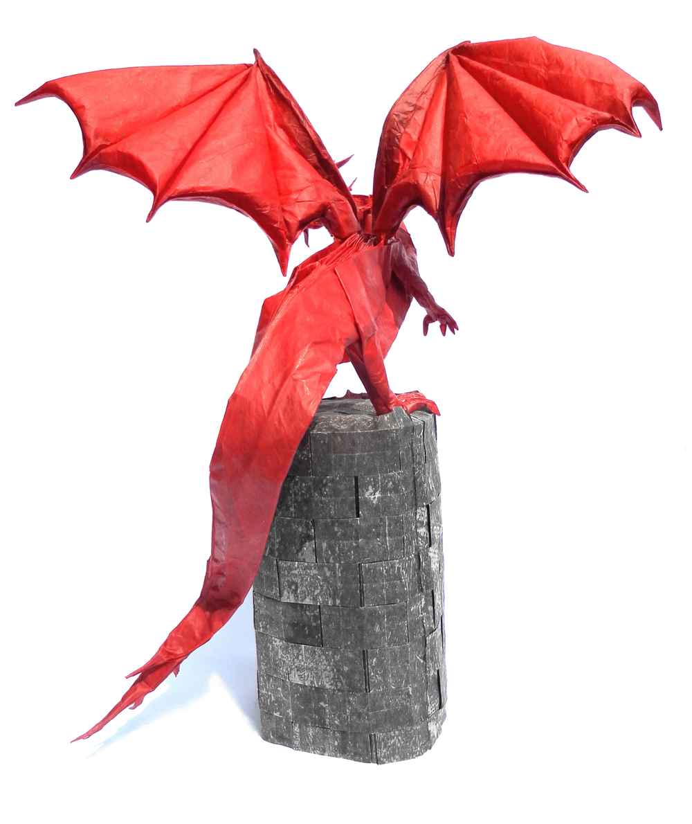 Mariano-Mi mundo el Origami: Western Dragon V3