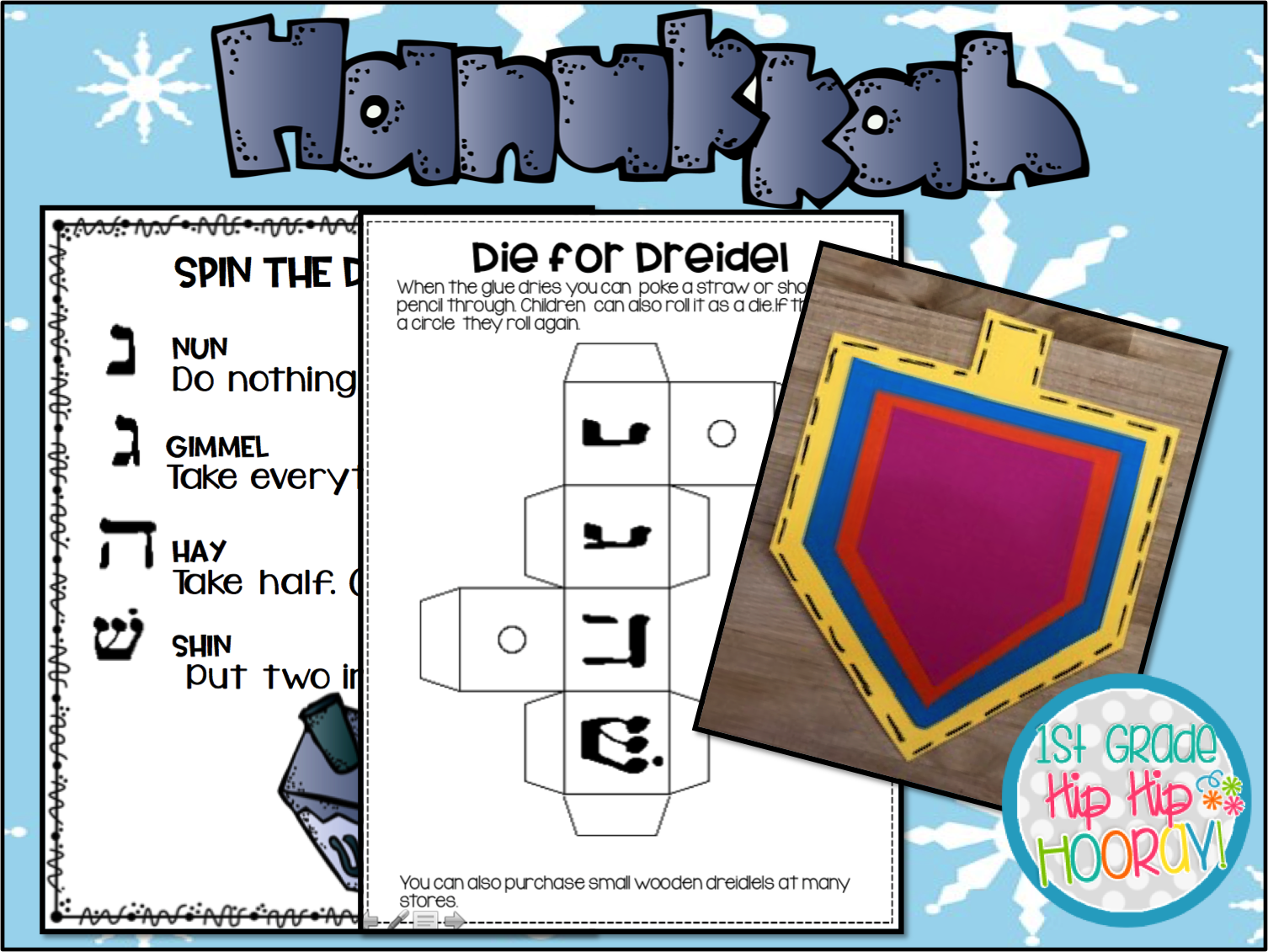 1st Grade Hip Hip Hooray!: Hanukkah...Festival of Lights!