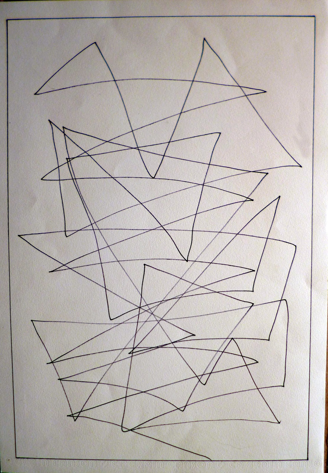 Representación Visual y del Espacio: COMPOSICIÓN LINEAL