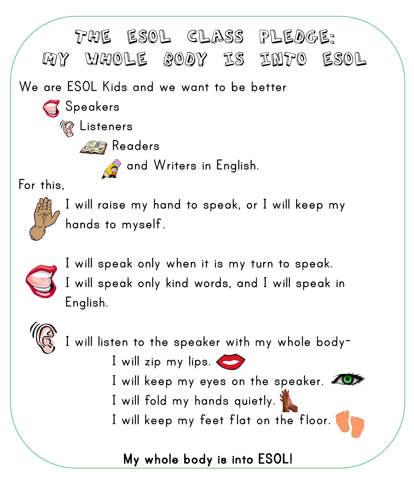 The ESOL Odyssey: ESOL Freebie