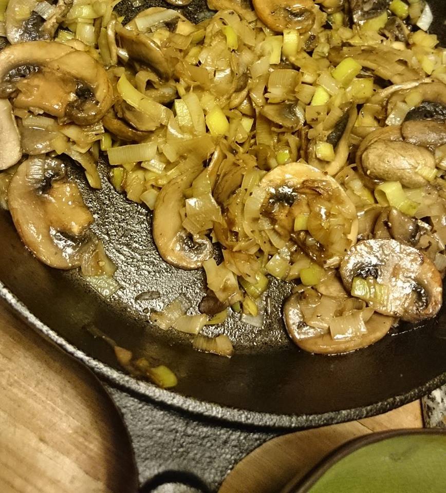 Pannetje prei champignons