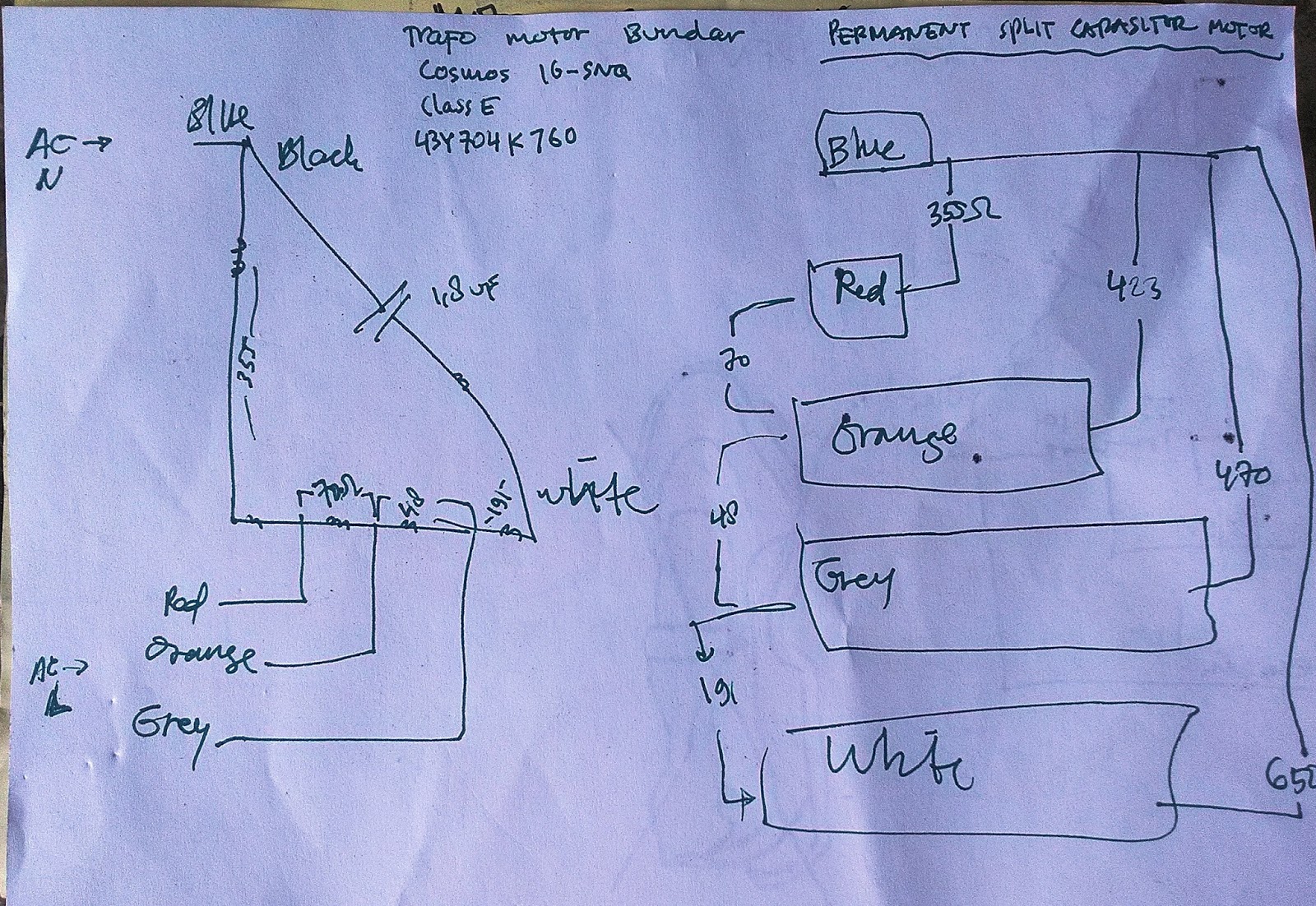 50+ Gambar Skema Lilitan Kipas Angin