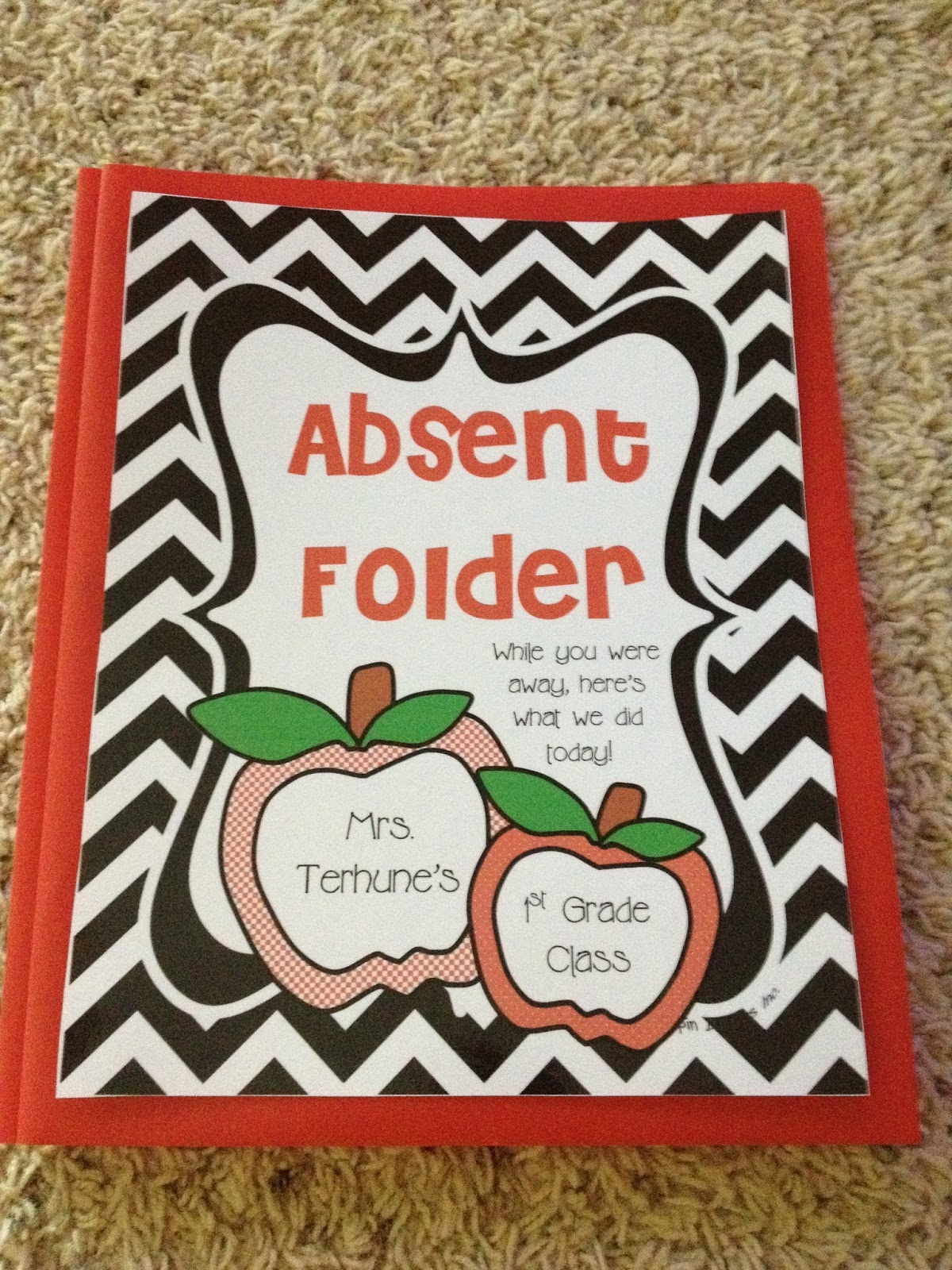 Teaching With Terhune: Absent Folders
