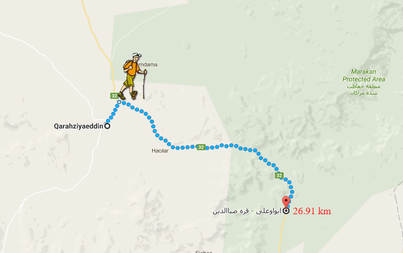 The beautiful walk : Marakan Protected Area