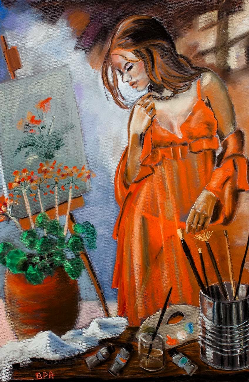 Peintures à l'huile, pastels, aquarelle, acryliques de Patrick Bauquel