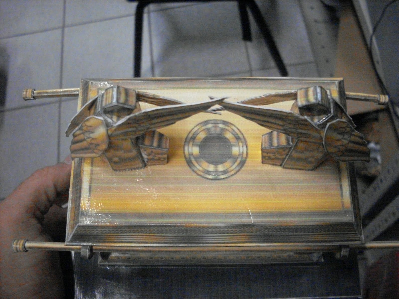 BLOG DO VÉIO ARTE EM PAPEL - PAPER MODEL E PAPER CRAFT: Arca da Aliança ...