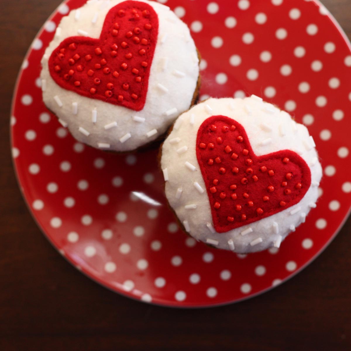 All In One Days Time: Heart Cupcakes