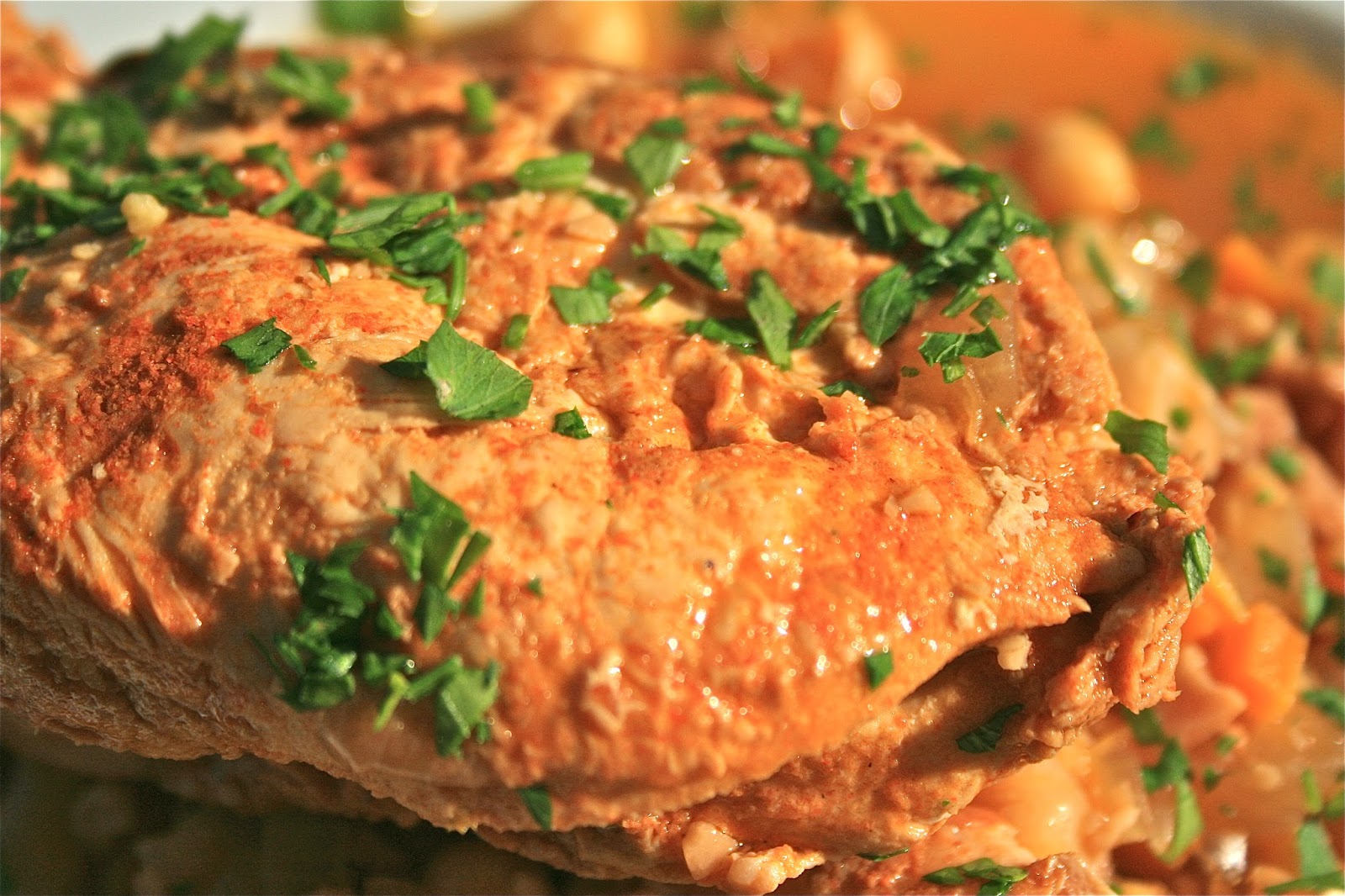 Johnny's Kitchen: First Birthday of this Blog Today and Catalan Chicken ...