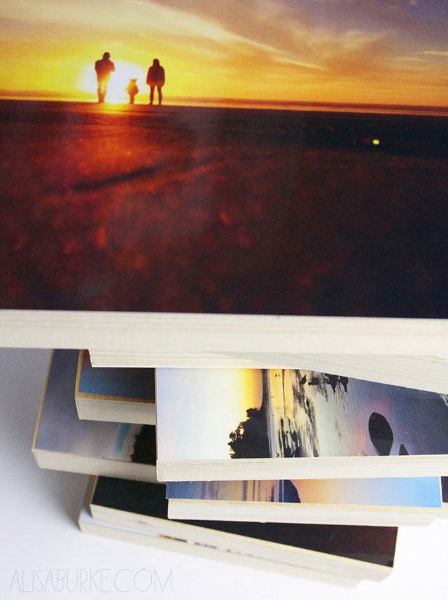 alisaburke: sunset gallery wall