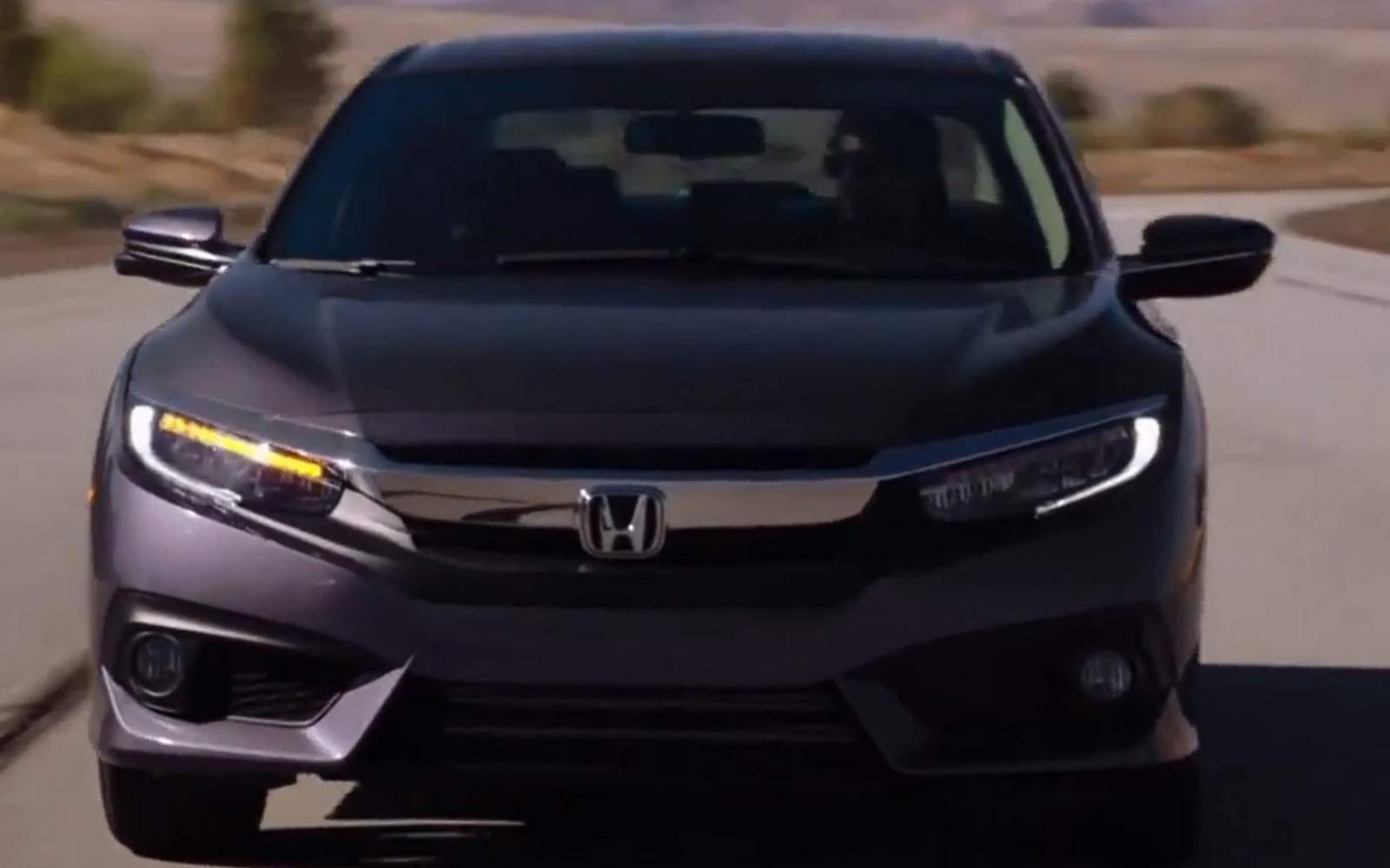 Novo Honda Civic 2016: vídeo mostra o carro em movimento