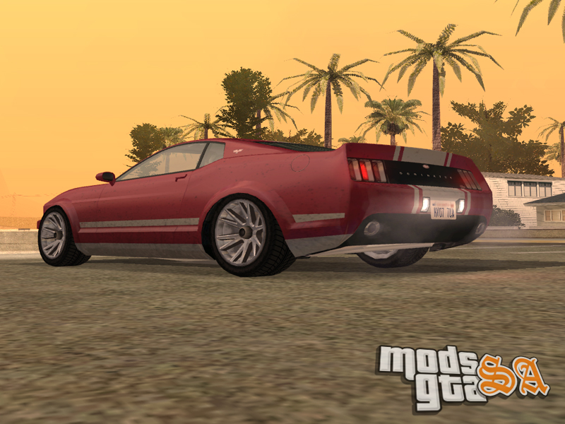 Mods GTA San Andreas: Vapid Dominator do GTA V