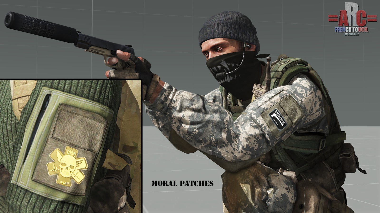 複数のパッチを追加する ARC Patches / Insignia アドオンがバージョン 0.3 に更新 | 弱者の日記^^ - Arma ...