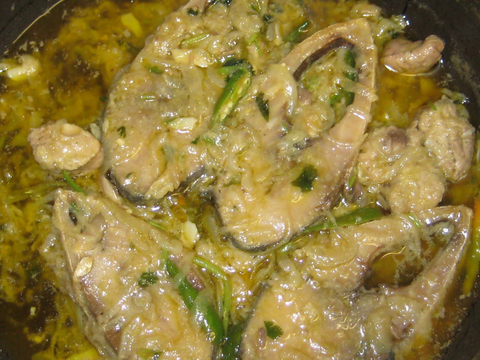 White Hilsa Fish Korma ~ Lucky's Recipes