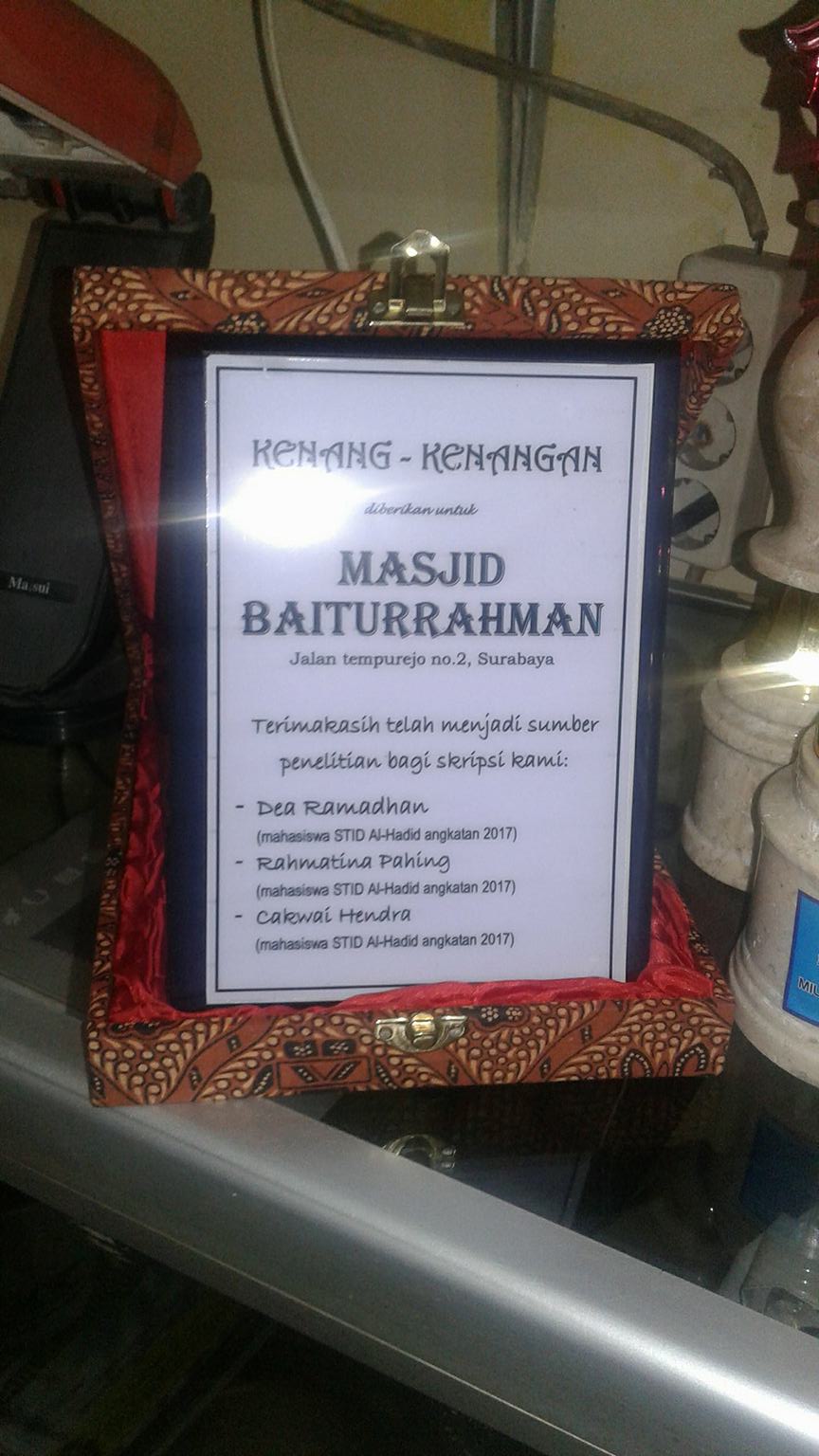 KETIGA MHS PENELITIAN DI MASJID BAITURRAHMAN - Masjid Baiturrahman