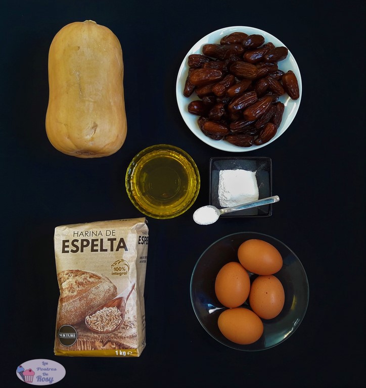 Bizcocho de calabaza (Sin azúcar, Sin lactosa) | Cocina