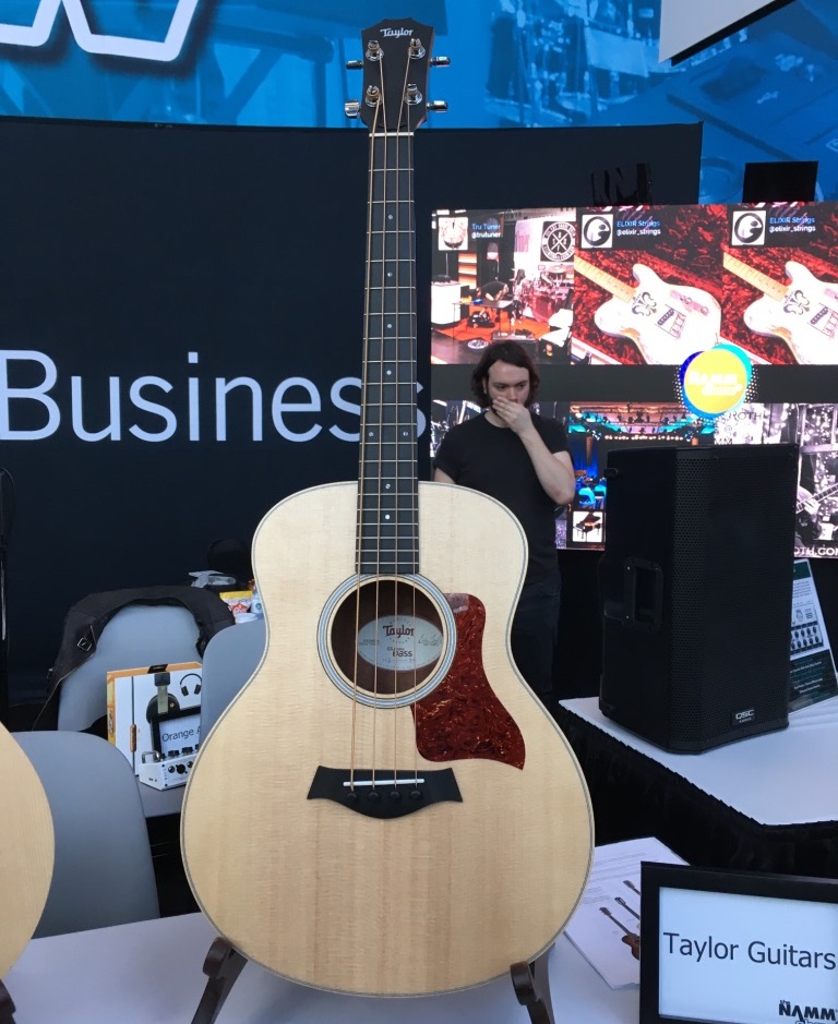 Rex and the Bass: NAMM 2017: Taylor GS Mini Bass New Product Preview