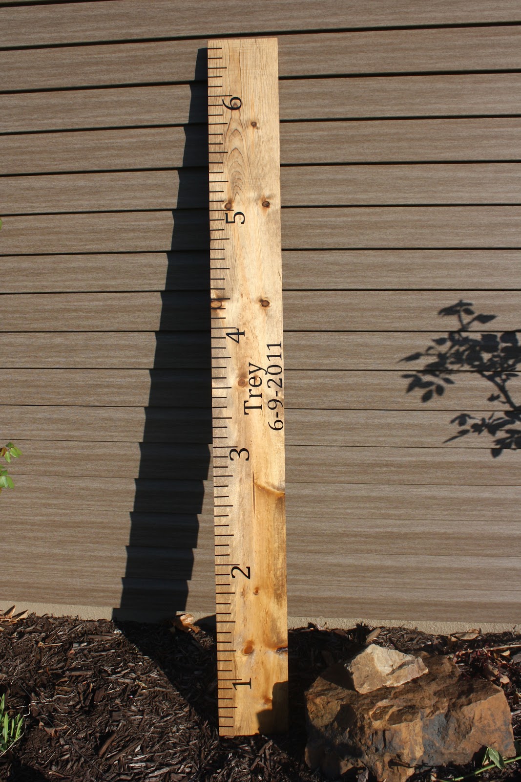 Simple Blessings: Growth Chart Decal Kit Tutorial