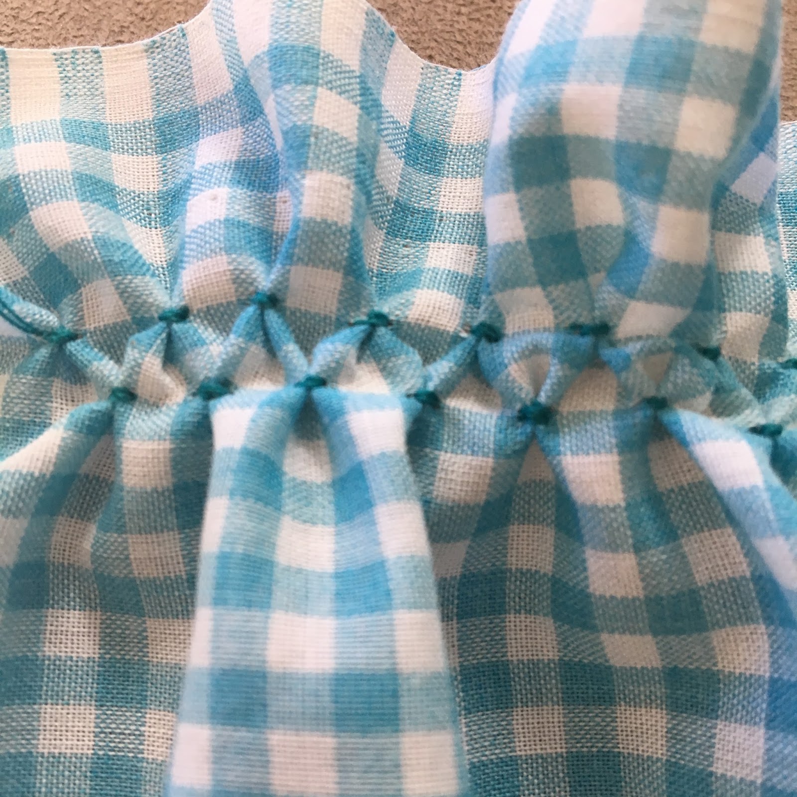 A Tray of Bliss: A Homespun Year...Old fashioned Smocking for Beginners...