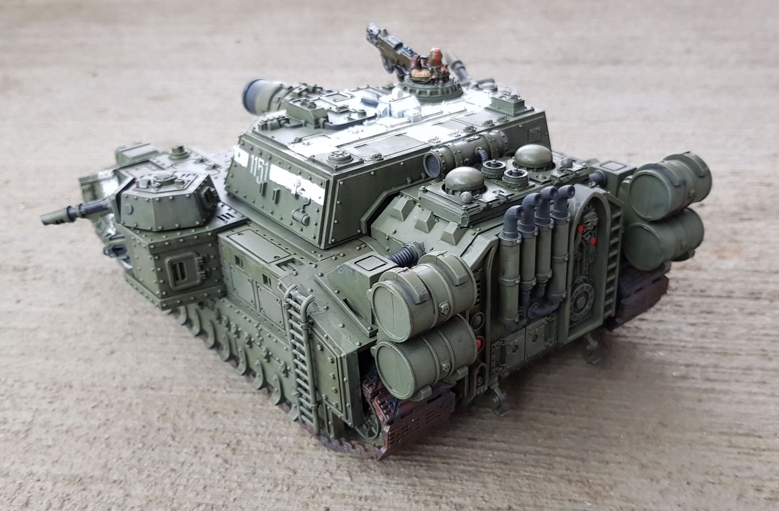 Kampfgruppe Engel: Stormsword superheavy siege tank, work in progress ...