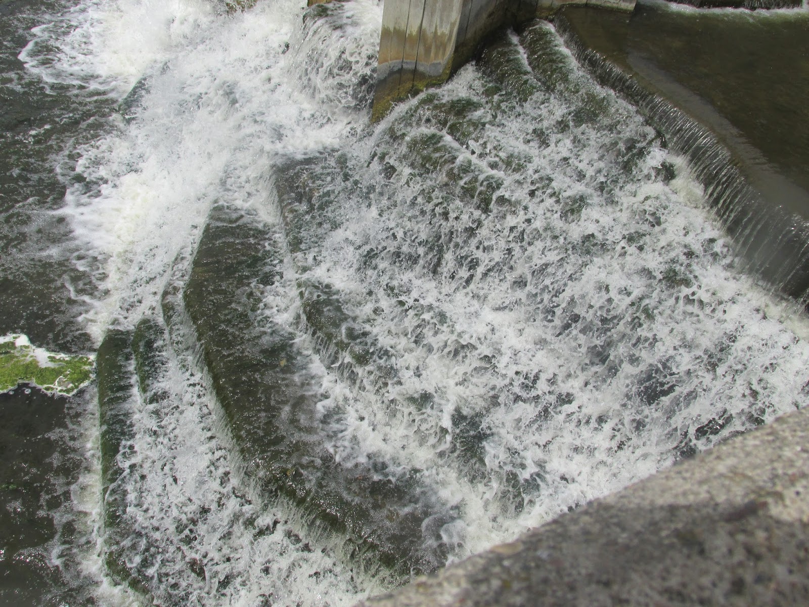 Wondrous Man-made Waterfalls in Flint - Stepping Stone Falls ⋆ Metro ...
