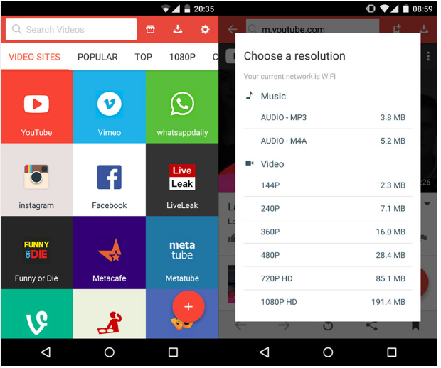 SnapTube Youtube Downloaded,Fb downloader