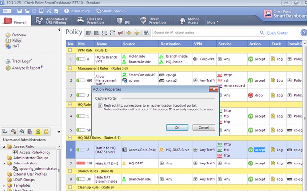 My Check Point CCSA Journal: Check Point Identity Awareness